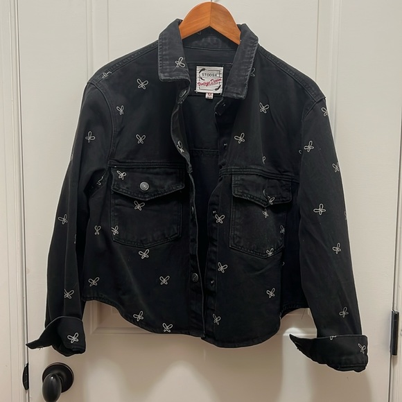 Stoosh | Jackets & Coats | Stoosh Vintage Denim Jacket Nwot | Poshmark
